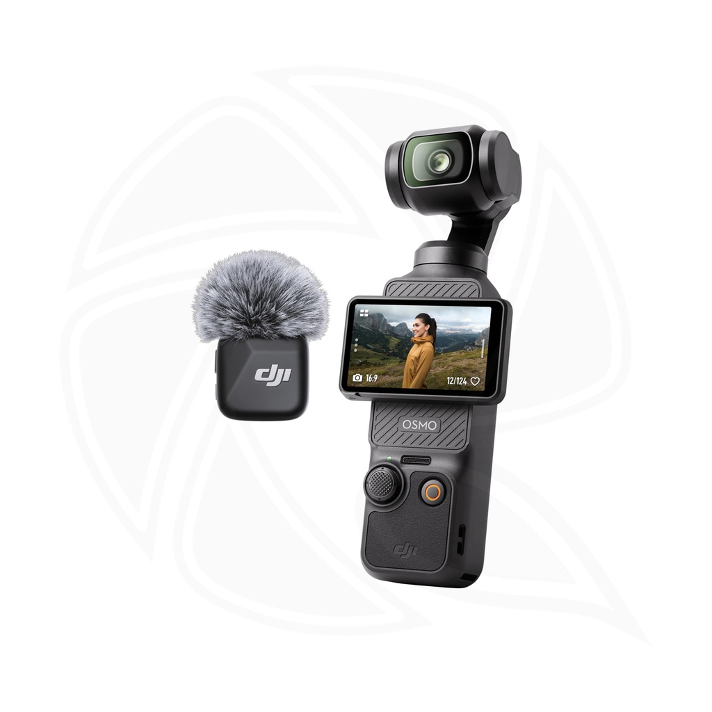 QPS-DJI Osmo Pocket 3 Standard with DJI mic mini TX Black | Qartaj